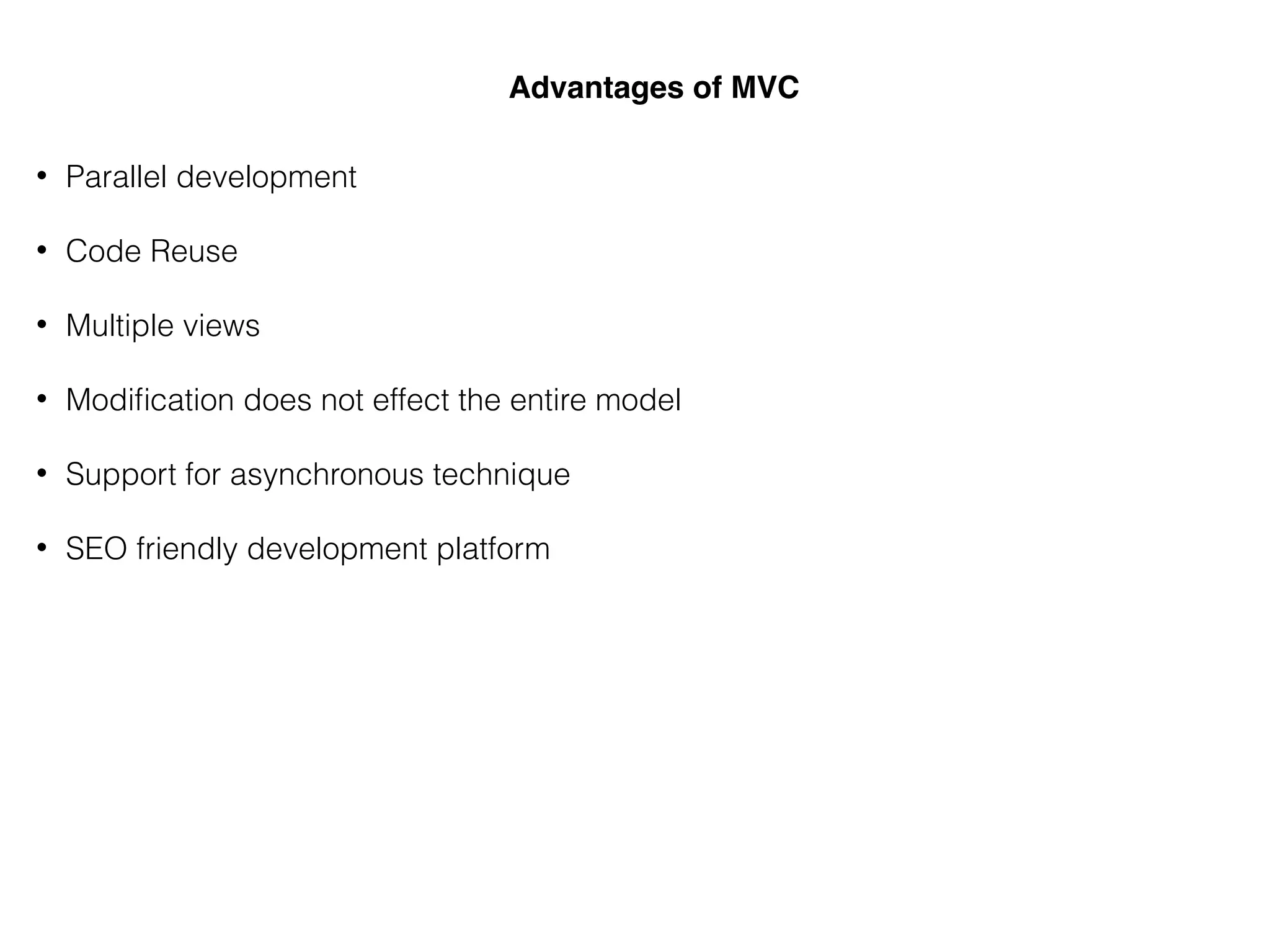 MVC Architecture | PPT