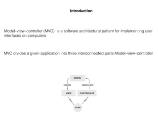 MVC Architecture | PDF