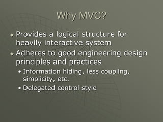MVC architecture in software programming for interactive apps | PPT