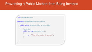 ASP.NET MVC controllers | PPT