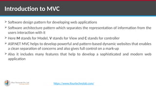 Model View Controller-Introduction-Overview.pptx