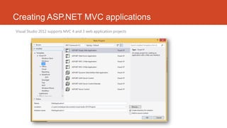 ASP.NET MVC4 Overview | PPT