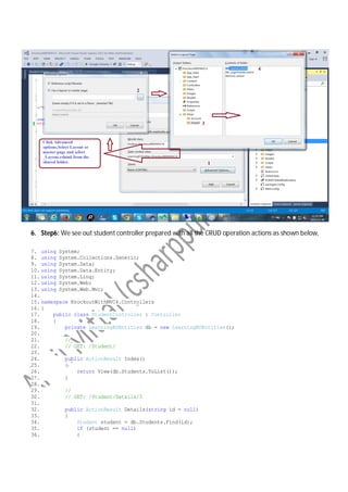 Mvc4 crud operations.-kemuning senja | PDF