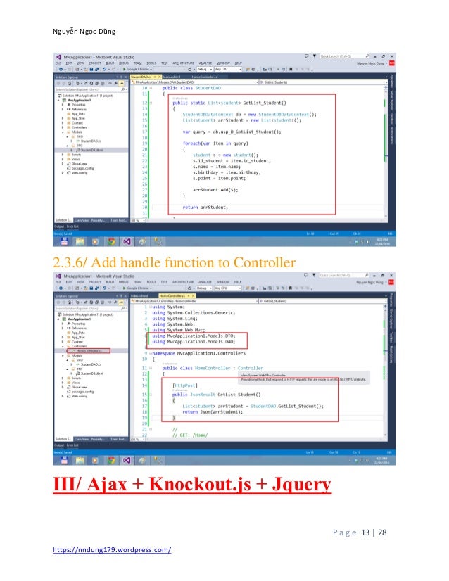MVC4 – knockout.js – bootstrap – step by step – part 1 MVC4 – knockout.js – bootstrap – step by step – part 1