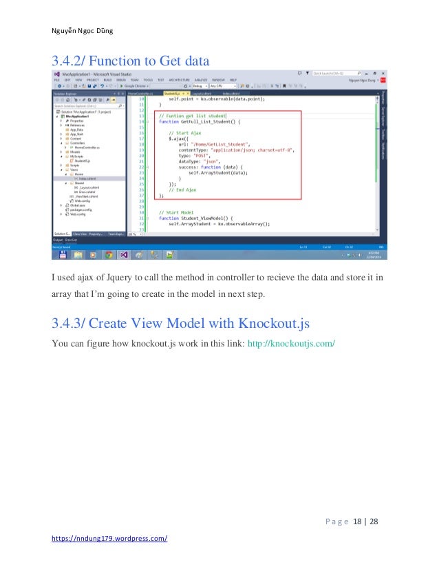 Mvc4 Knockoutjs Bootstrap Step By Step Part 1