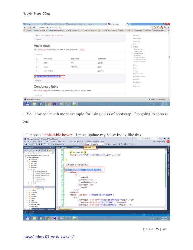 Mvc4 Knockoutjs Bootstrap Step By Step Part 1