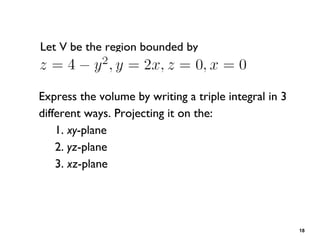 Multivariable Calculus Triple Integrals Smartboard | PDF