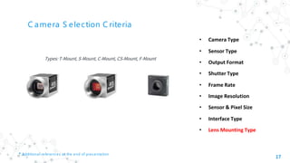 Machine Vision Cameras | PPTX