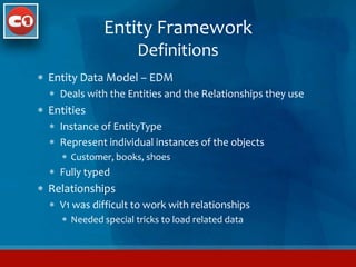 MVC and Entity Framework | PPTX | Web Development | Internet