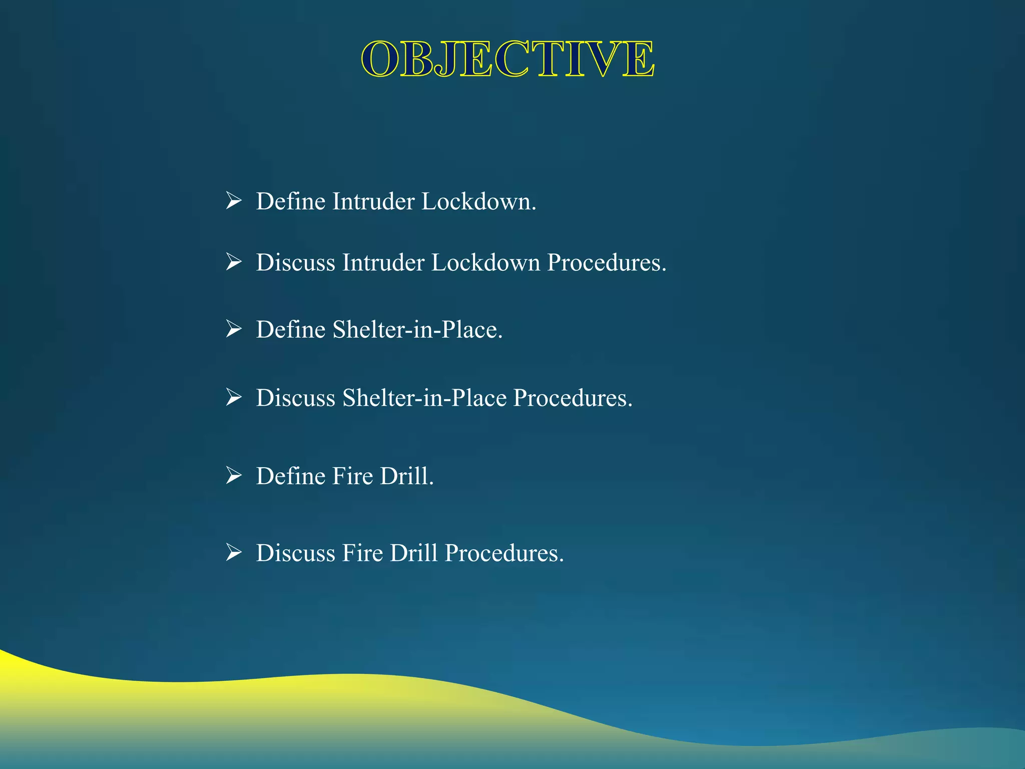 Emergency Operation Procedures | PPTX