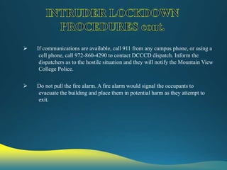 Emergency Operation Procedures | PPTX