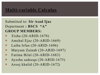Fundamental theorem of Line Integration | PPTX