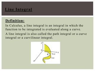 Fundamental theorem of Line Integration | PPTX
