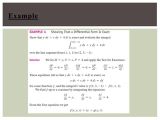 Fundamental theorem of Line Integration | PPTX