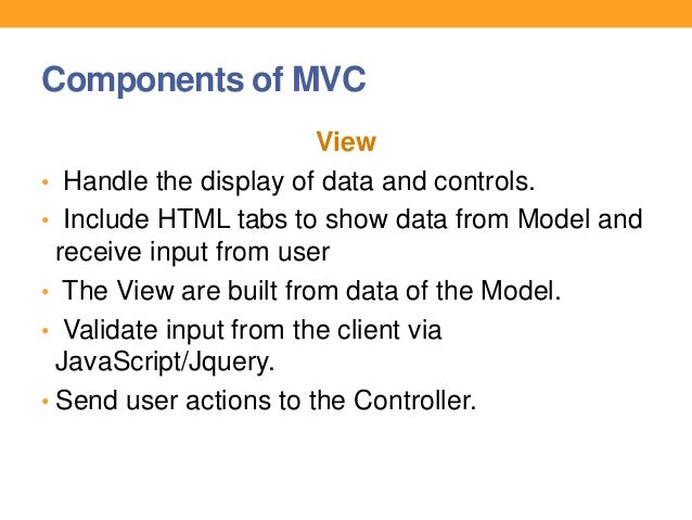 Mvc Fundamental