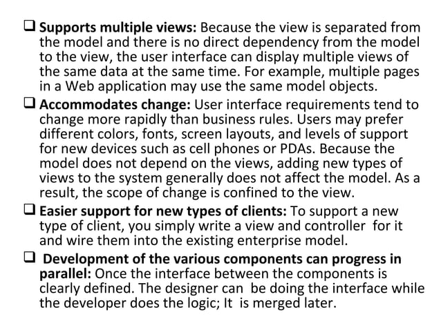MVC(Model View Controller),Web,Enterprise,Mobile | PPT MVC(Model View Controller),Web,Enterprise,Mobile | PPT
