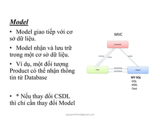 Mvc Model | PPT