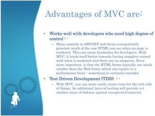 Mvc part 1 | PPT
