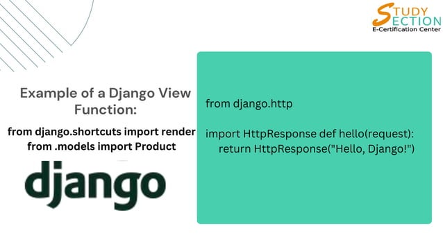 Model-View-Controller (MVC) Pattern in Django | PPT
