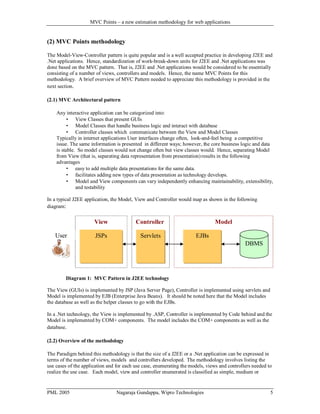 Software Estimation Methodology - MVC Points | PDF
