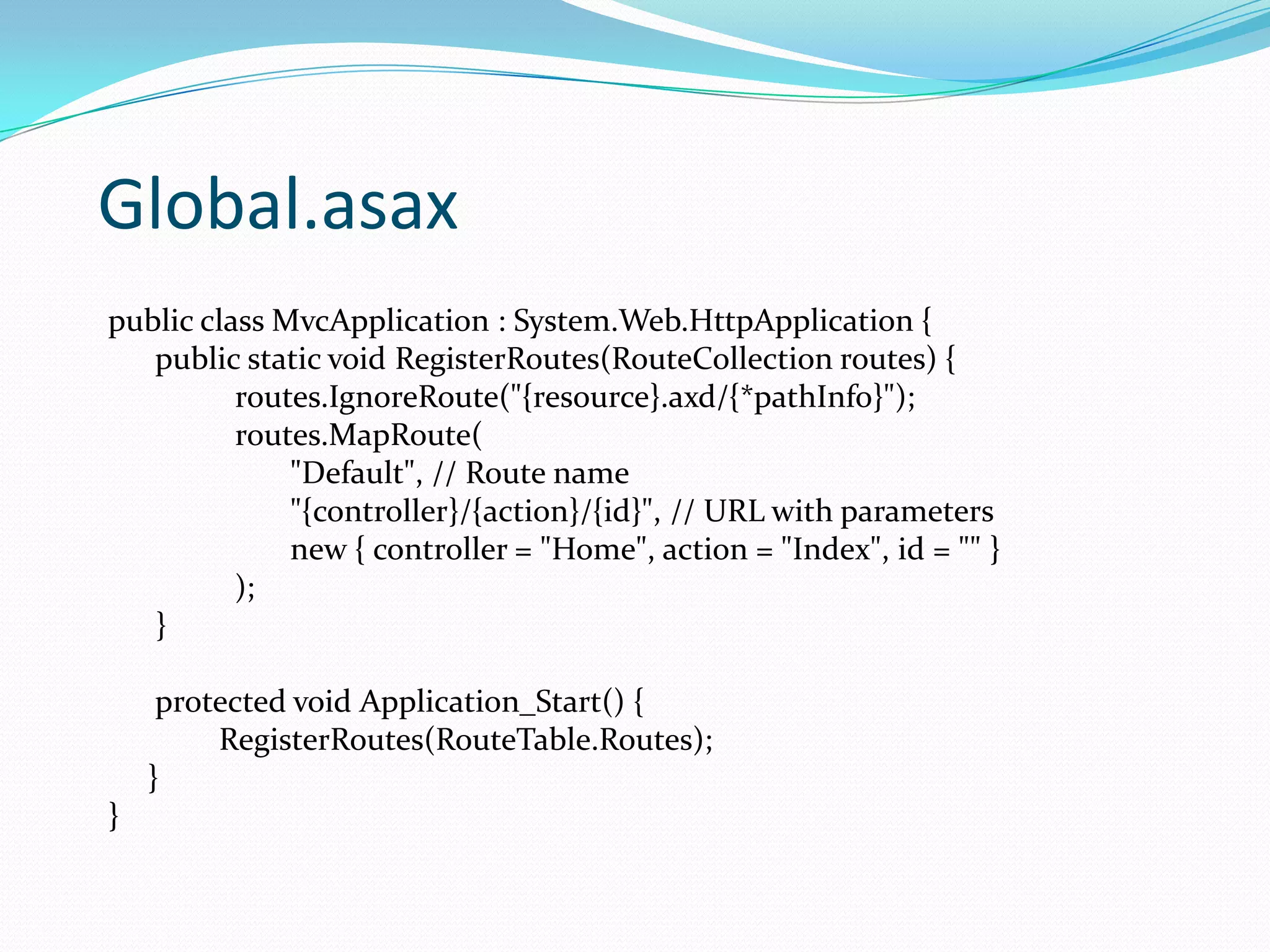 Introduction to ASP.Net MVC | PPTX