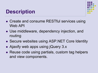 Mvc training By Jaganath Rao Niku | PPTX