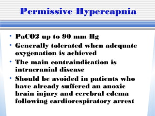 Mechanical Ventilation for severe Asthma | PPT
