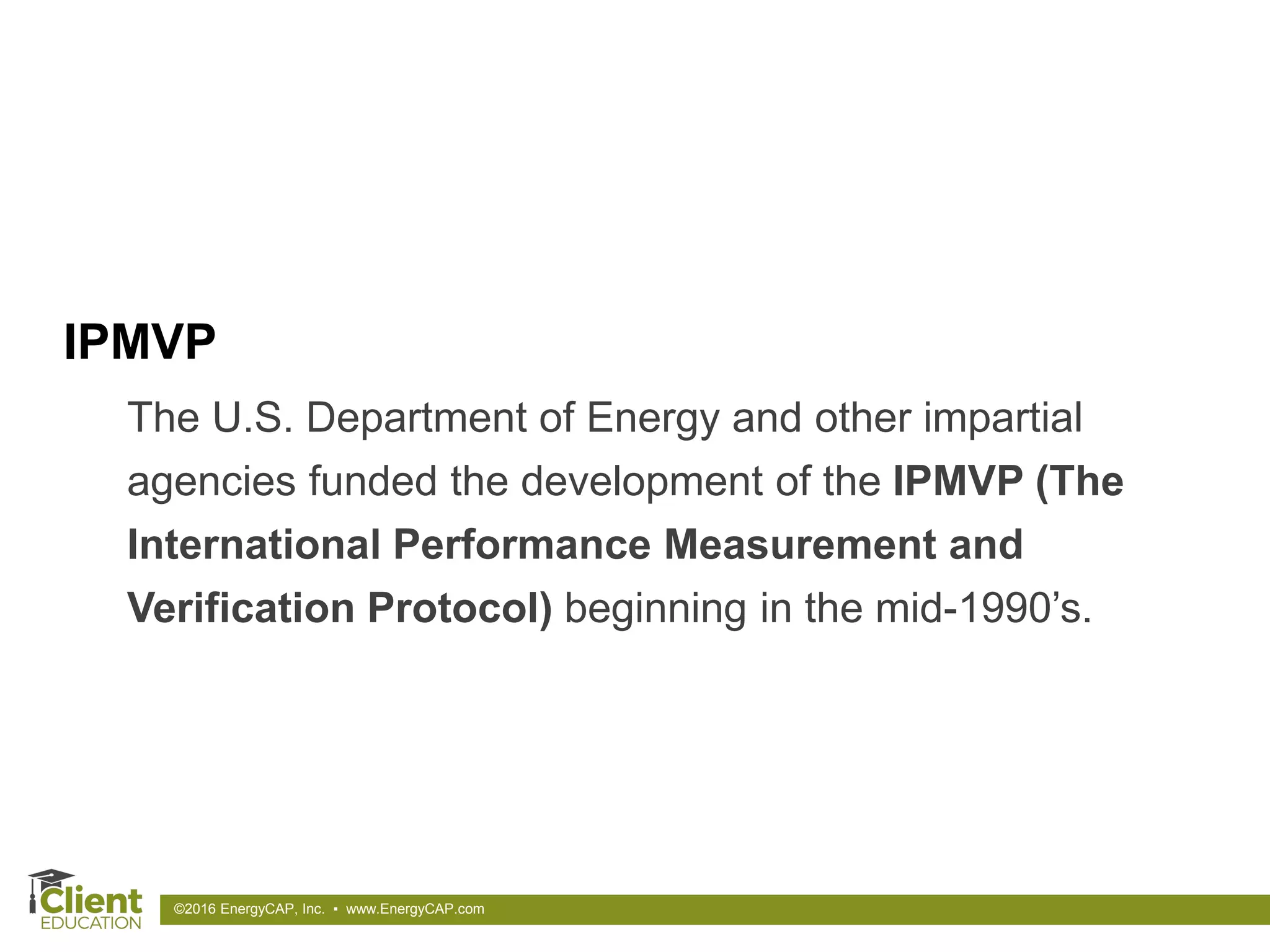 Measurement & Verification | PPTX