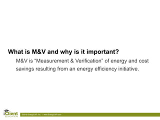 Measurement & Verification | PPTX
