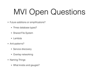 Minimum Viable Infrastructure | PPT