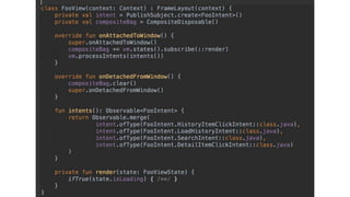 Unidirectional Data Flow by using MVI and RxJava | PPTX