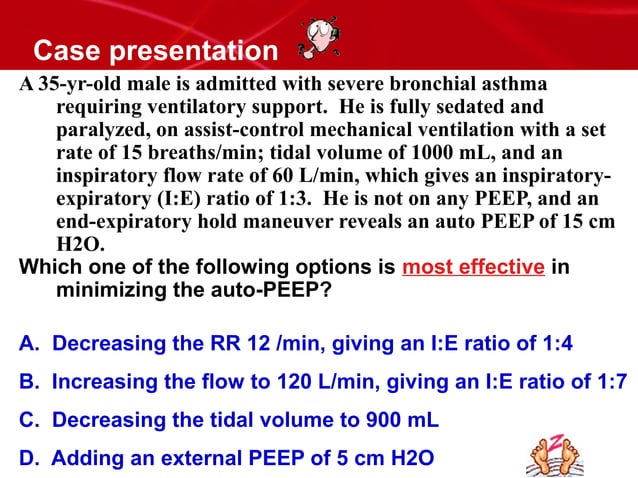 Mechanical ventilation in air flow obstruction | PPT