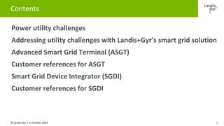 Addressing utility challenges with MV/LV Monitoring and Control Solution | PPTX