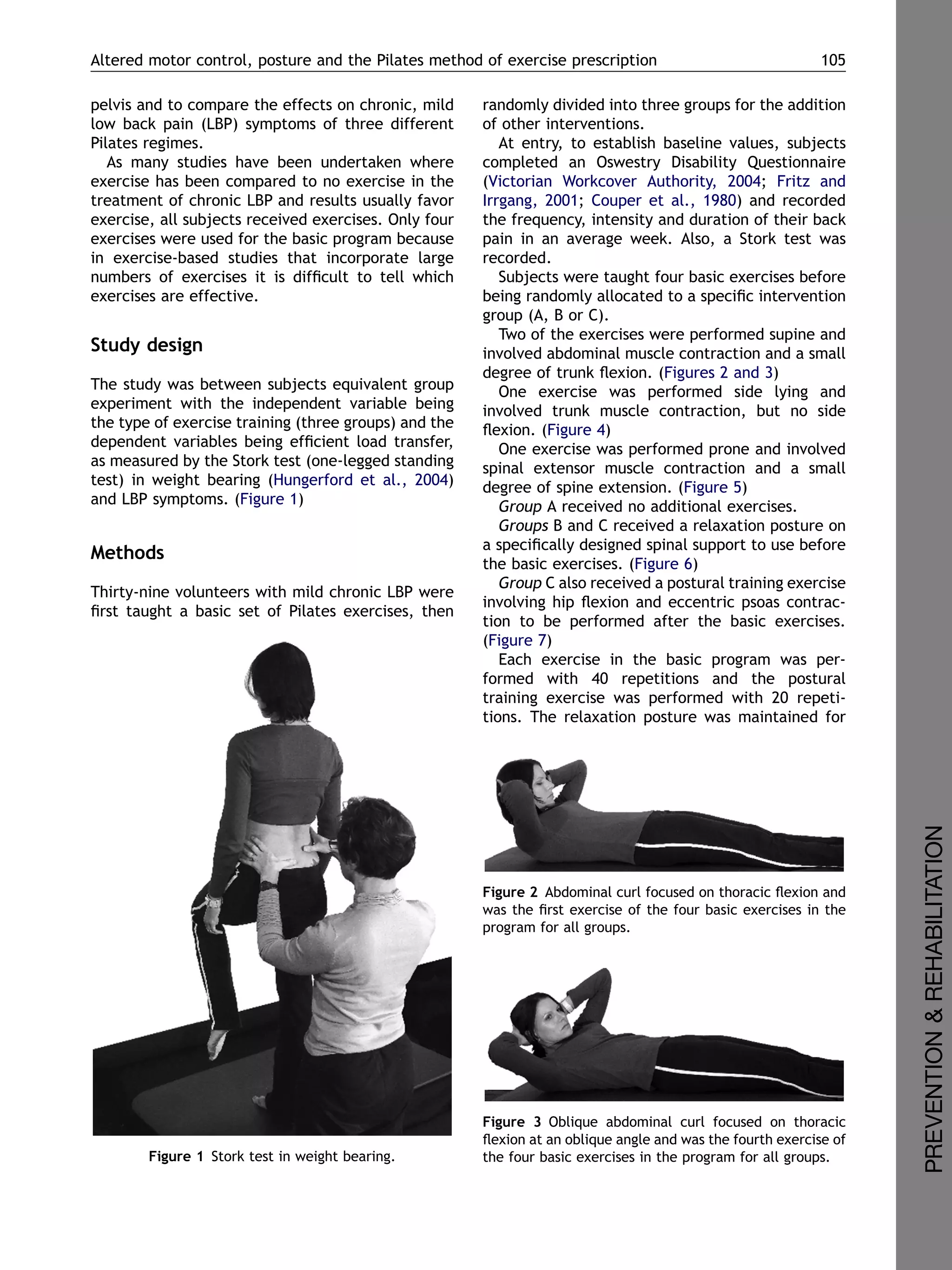 Pilates and motor control | PDF