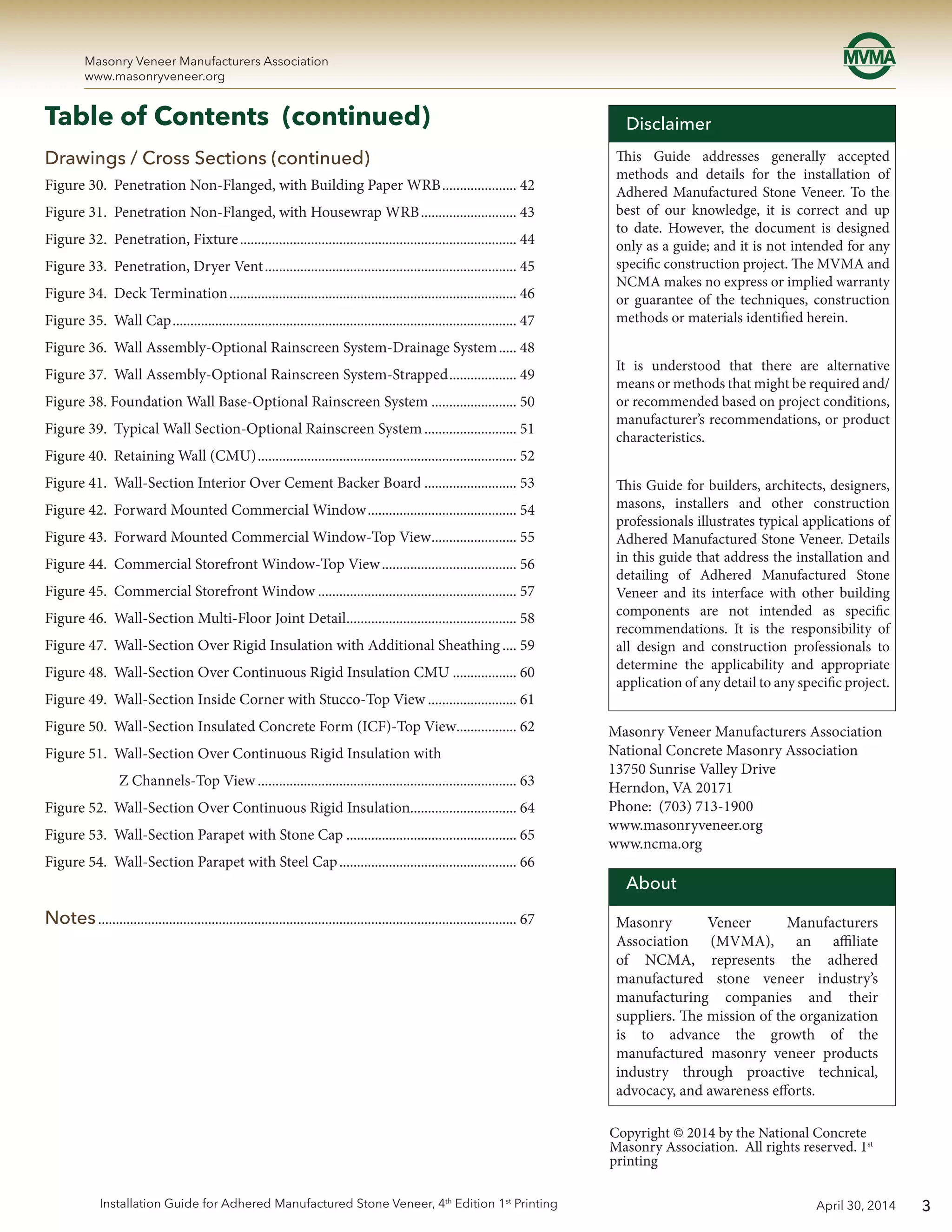 Installation Guide and Detailing Options for Compliance with ASTM C1780 ...