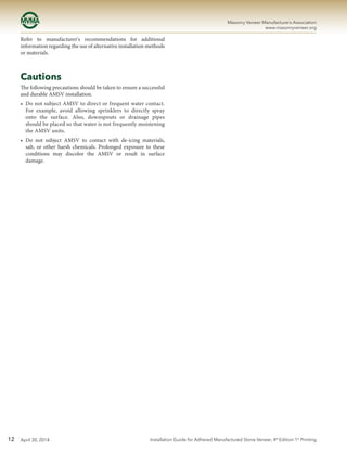 Installation Guide and Detailing Options for Compliance with ASTM C1780 ...