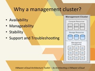 Designing a Highly Available Management Cluster for the Cloud | PDF
