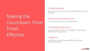 How countdown timer in emails helps | PPT