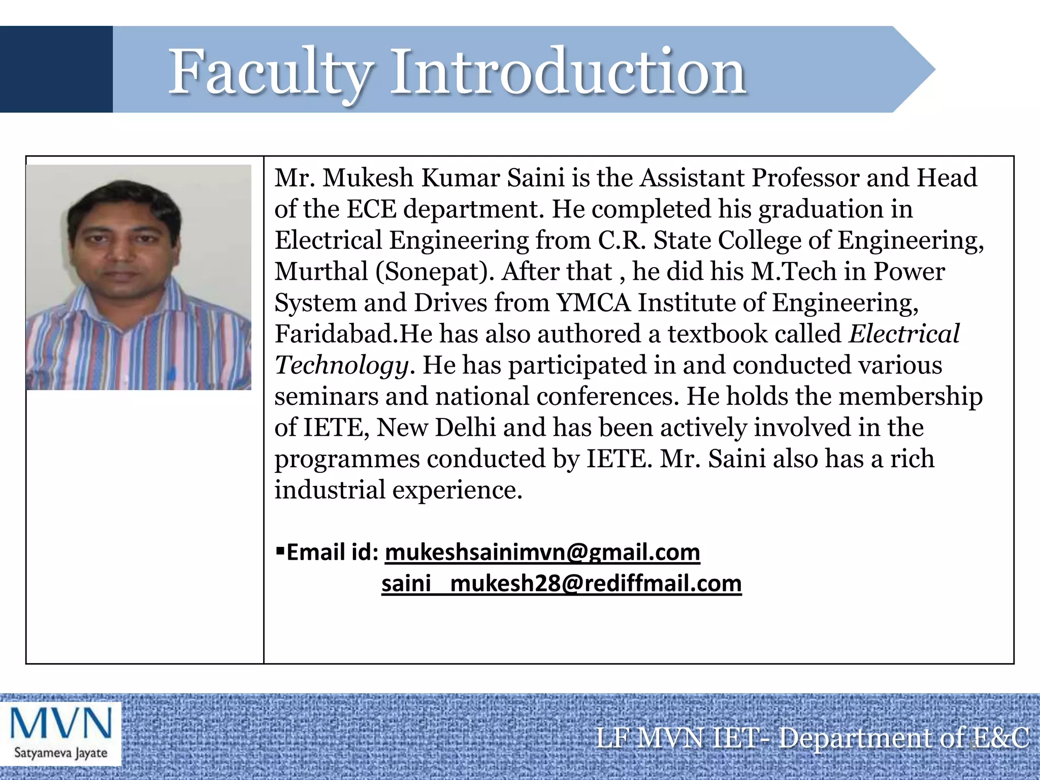 Mvn lf e&c engineering | PPTX | Professional School | Postgraduate Education