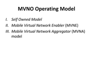 MVNO India.pptx | Computer Networking | Computing