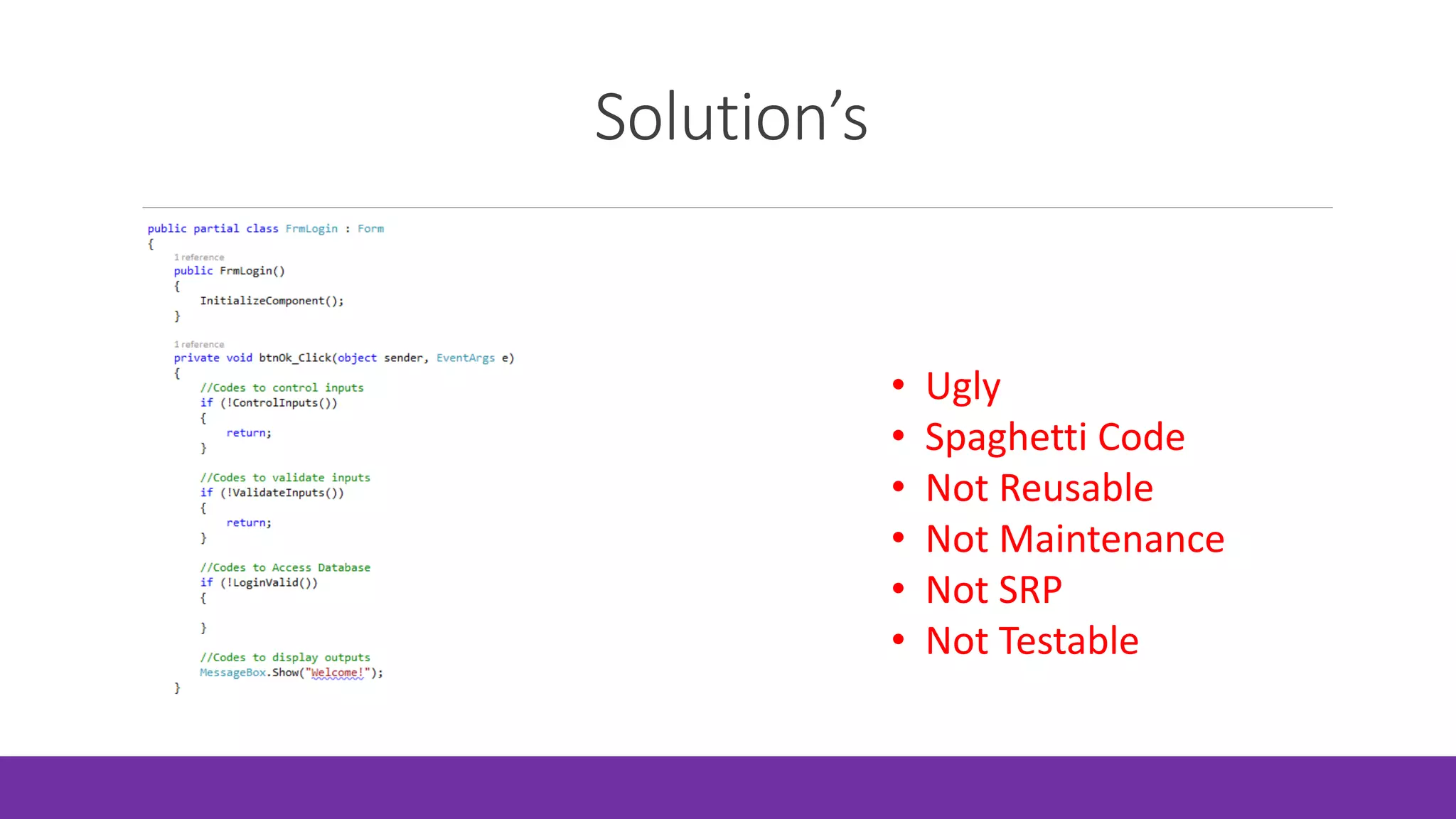 Introduction To Model View Presenter | PPT