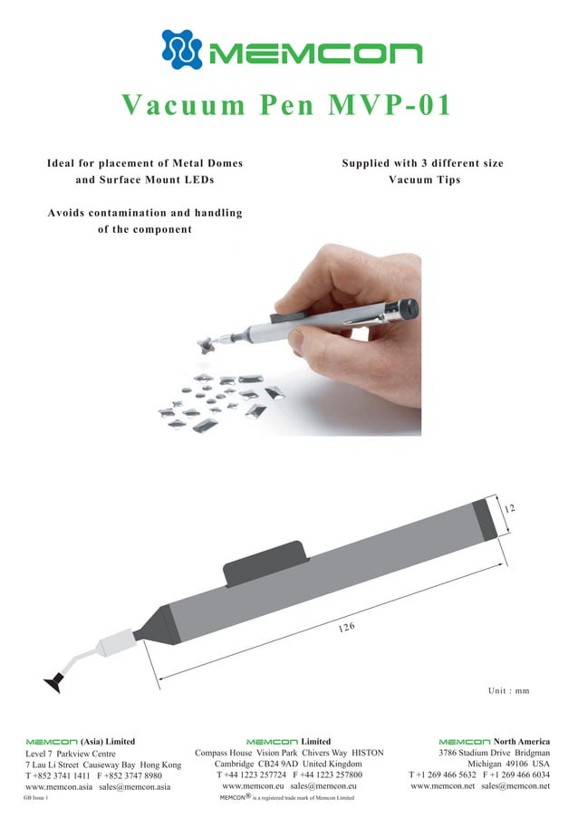 Memcon Mvp01 vacuum-pen-1 | PDF