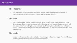 MVP Clean Architecture | PDF | Operating Systems | Computer Software ...