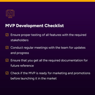 4 must-have MVP checklists for startups in 2024 | PDF | Startups | Business