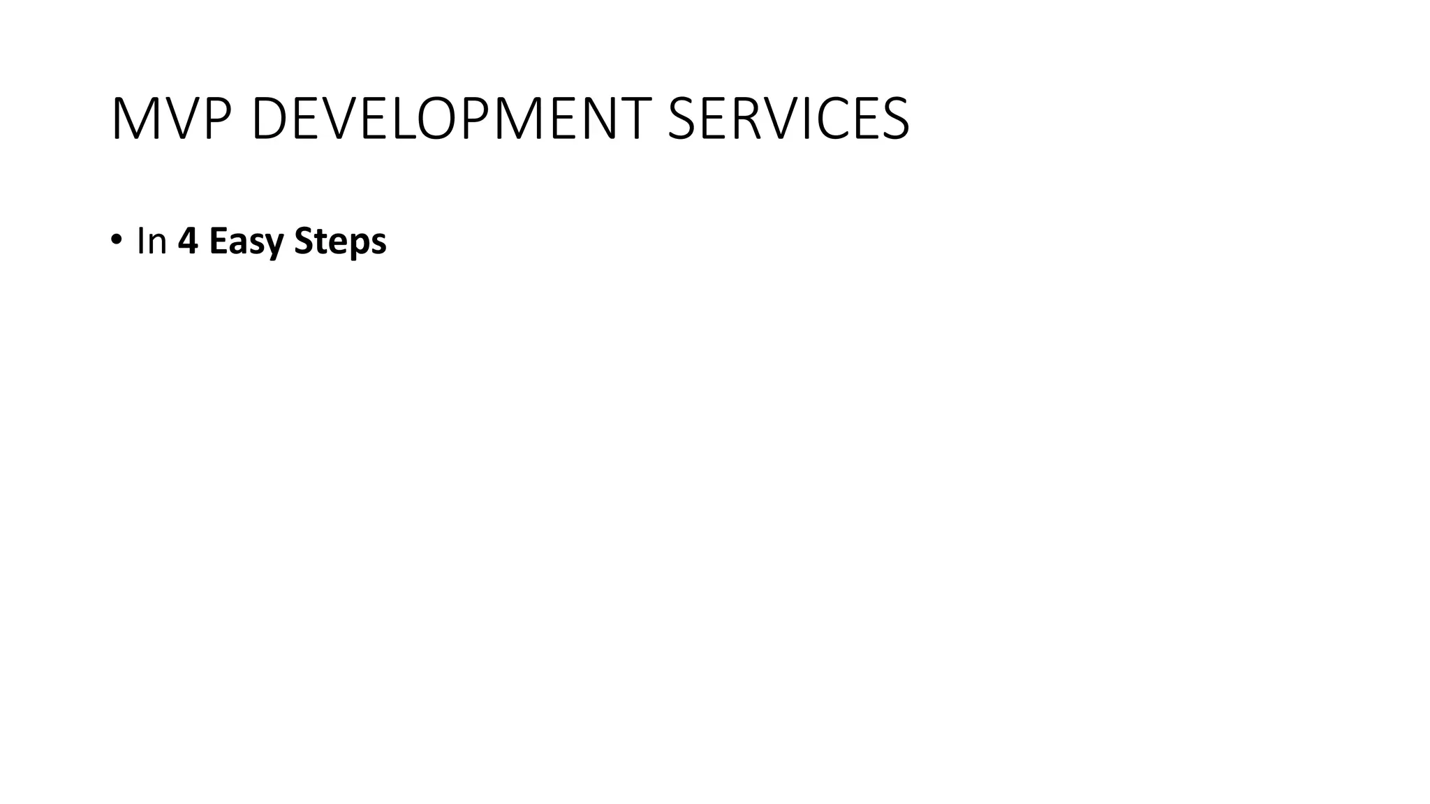 MVP DEVELOPMENT SERVICES - xpertsolvers.com