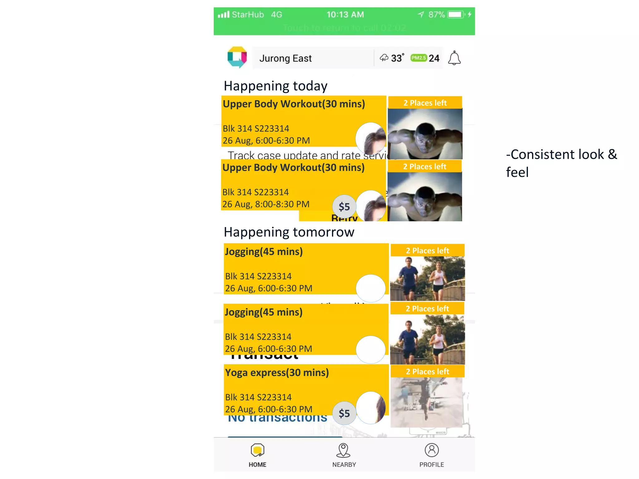 MVP enhancement for OneService app(Singapore) | PPTX