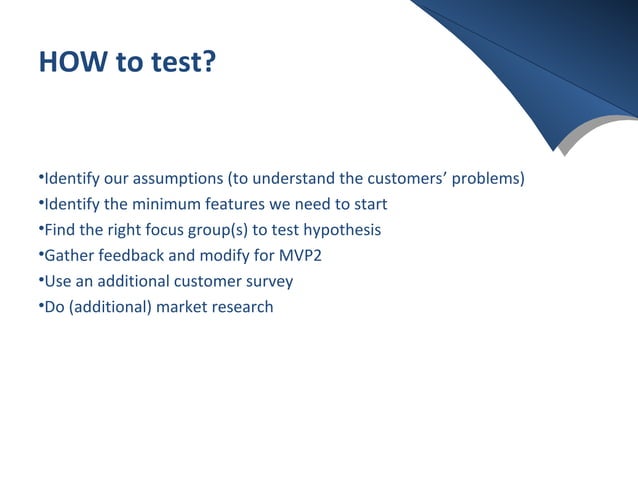 Mvp minimal viable product | PPT