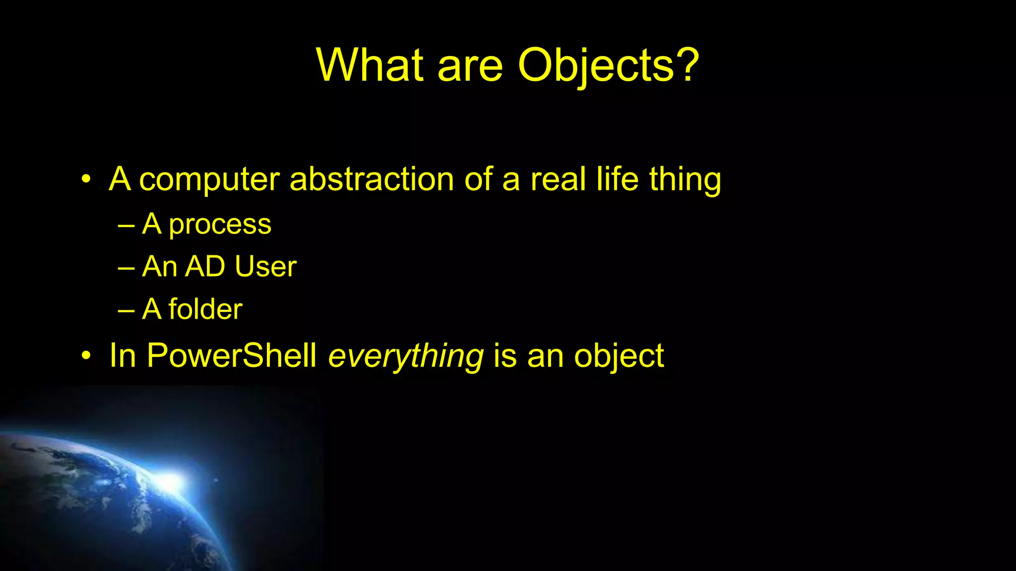 PowerShell 101 - What is it and Why should YOU Care! | PPTX