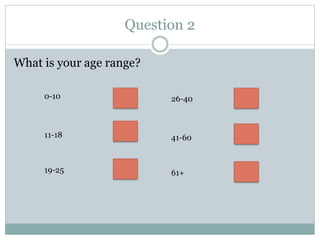 Mv questionnaire 1 | PPT