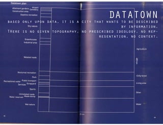 MVRDV Metacity Datatown | PDF